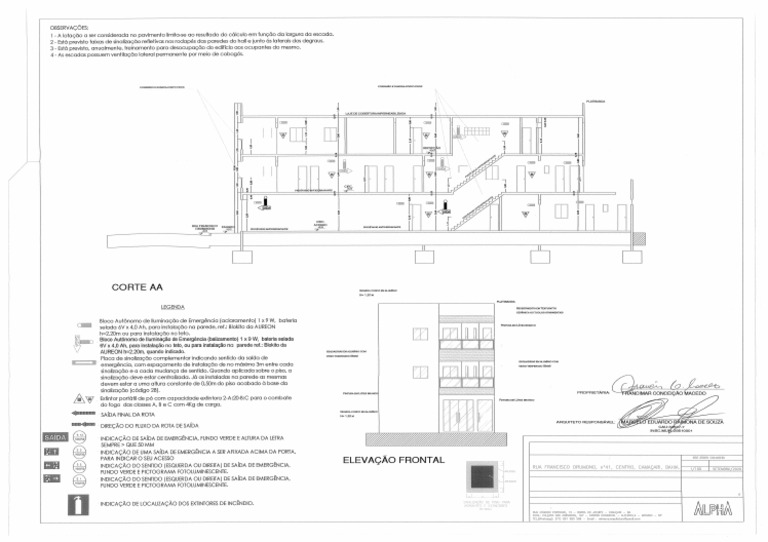 5 - PLANTA FACHADA LATERAL | PDF