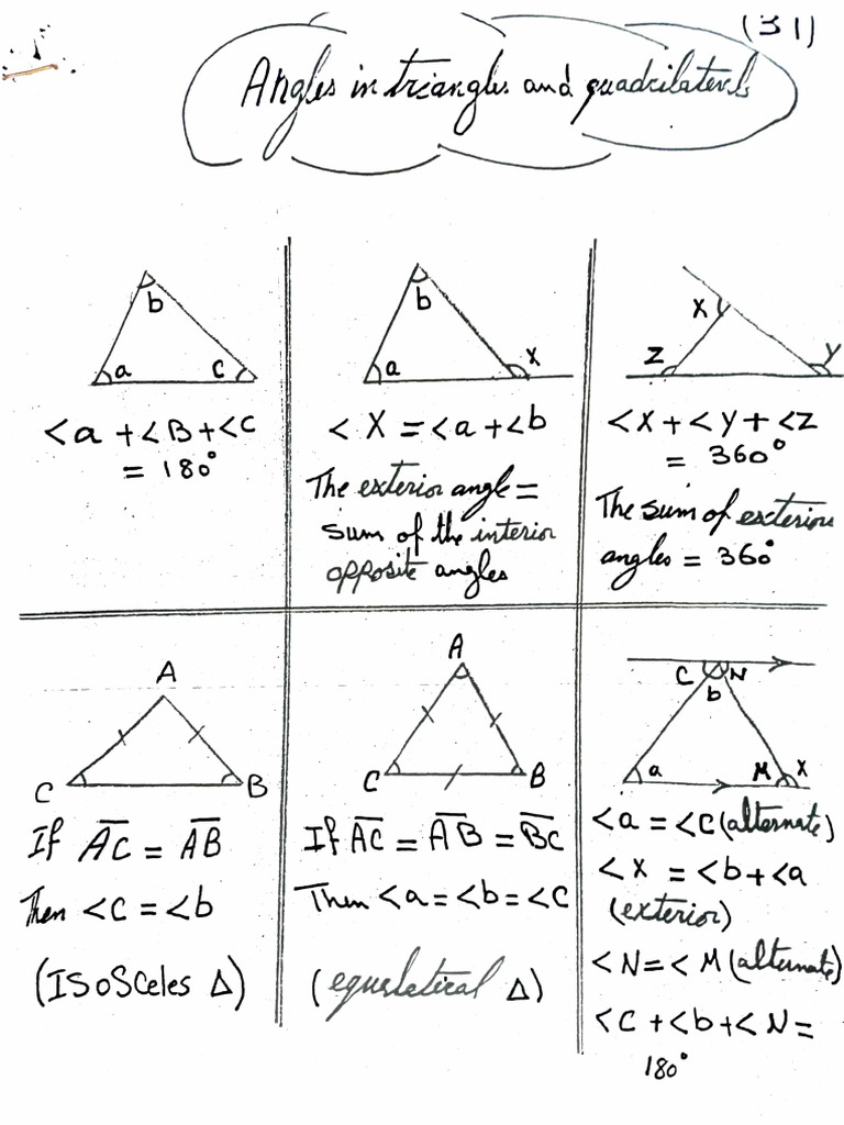 All Triangles | PDF