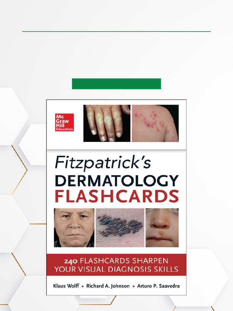 Fitzpatrick Dermatology Flashcards PDF | PDF | Skin | Integumentary System