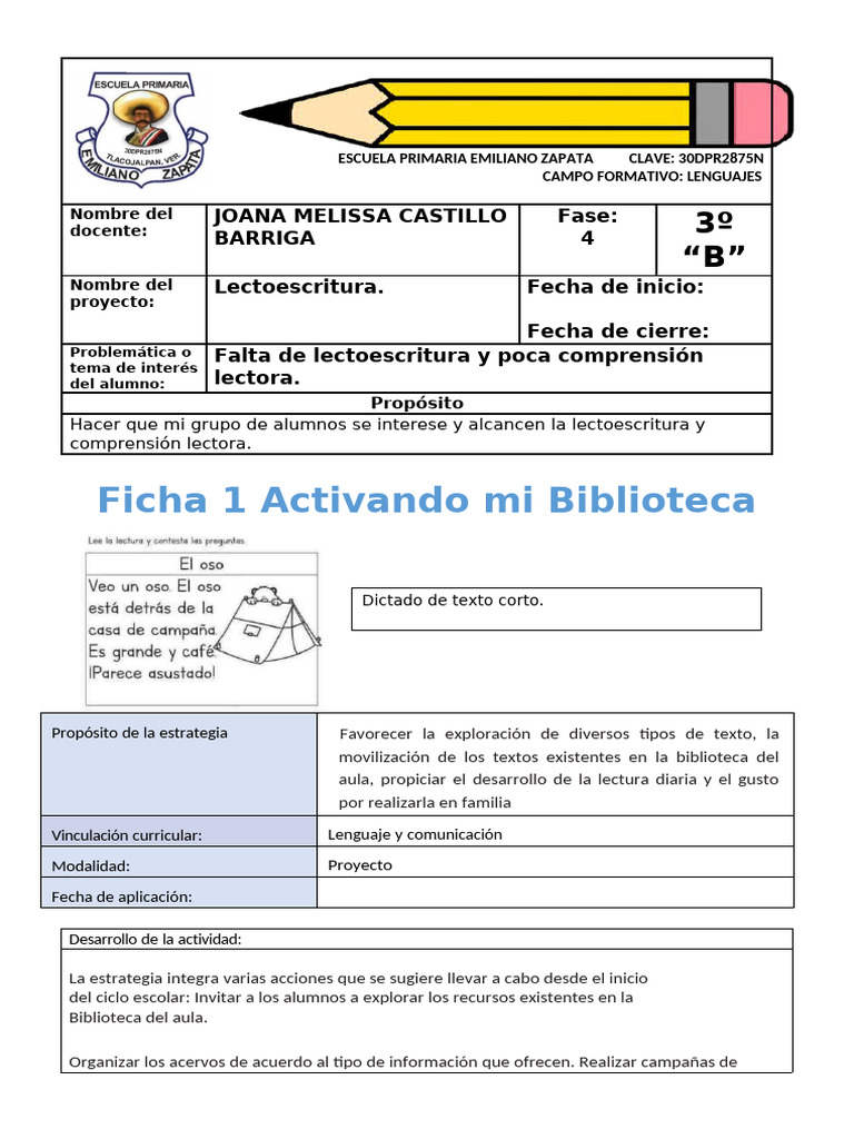 Estrategía de Lectura | PDF | Salón de clases | Aprendizaje