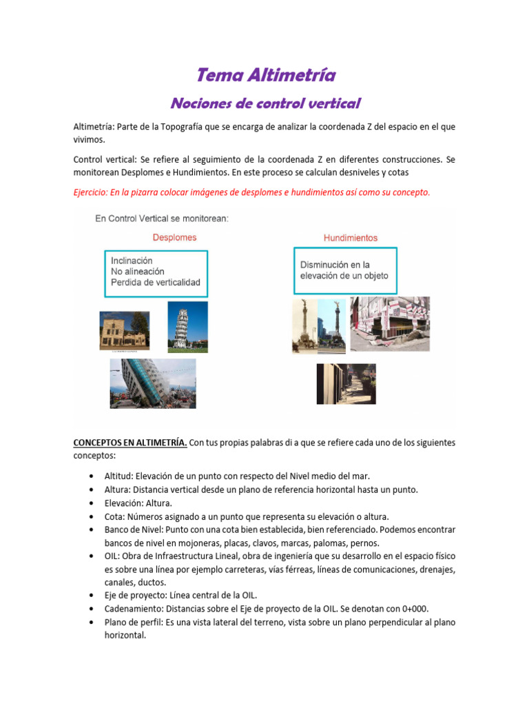 Nivelaci-N Diferencial 1 | PDF | Topografía