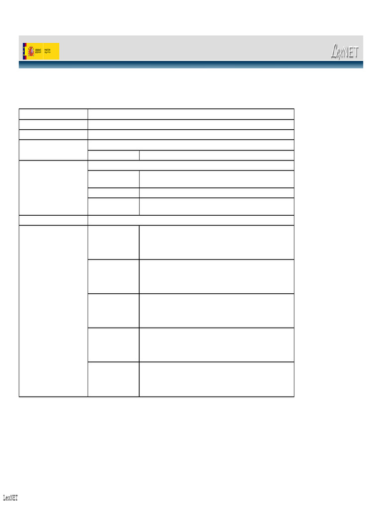 Justificante de Presentacion | PDF | Justicia | Crimen y violencia