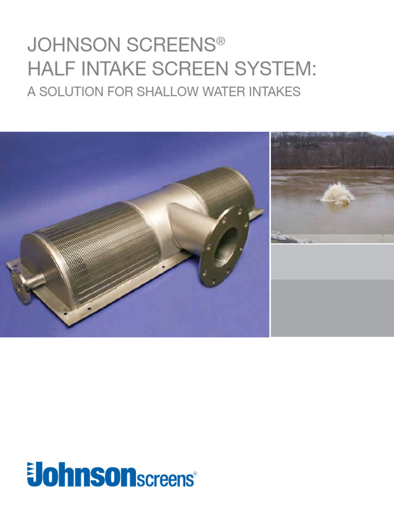 Half Screen Intake System | PDF | Water | Physical Geography