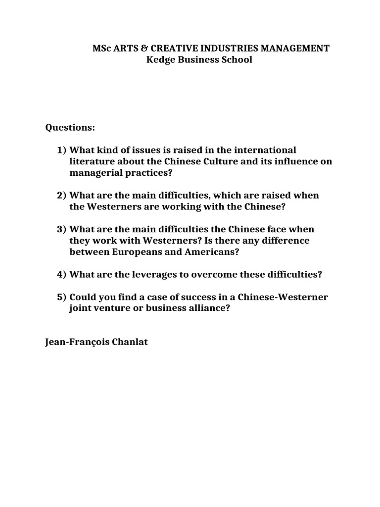 MSC ARTS Questions | PDF