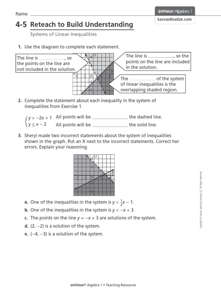 4-5 - Reteach To Build Understanding PDF | PDF