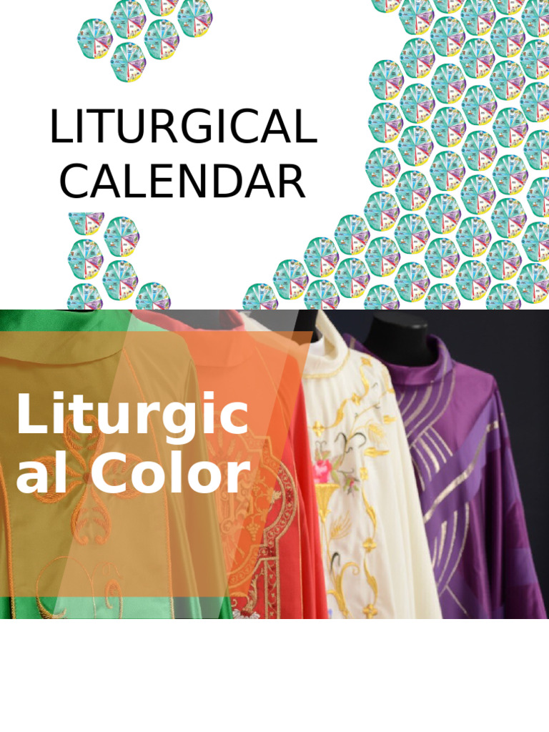 Understanding the Liturgical Calendar | PDF | Liturgical Year | Easter