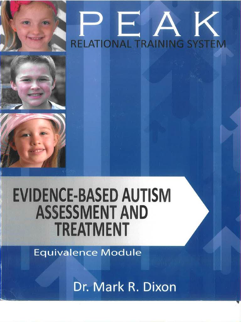 Dr. Mark R. Dixon - PEAK Relational Training System - Equivalence ...