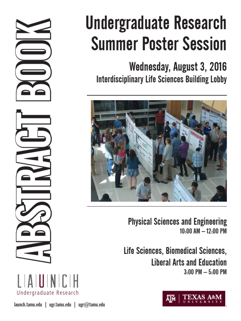 S16 - REU SURE Poster Session - Abstract Book | PDF | Stars | Galaxy