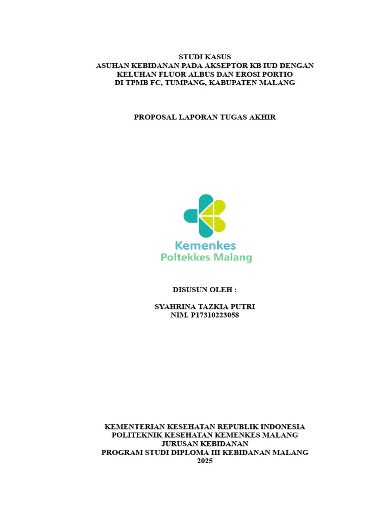 Asuhan Kebidanan pada Akseptor IUD | PDF
