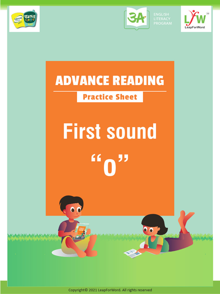 First Vowel 'O' With Multiple Sounds of It | PDF