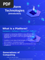 Platform Technologies Module 1 | PDF | Operating System | Process (Computing)