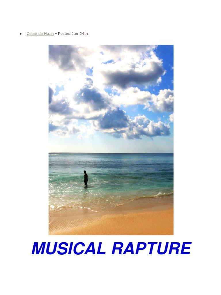 Musical Rapture | PDF | Mary, Mother Of Jesus | Moon