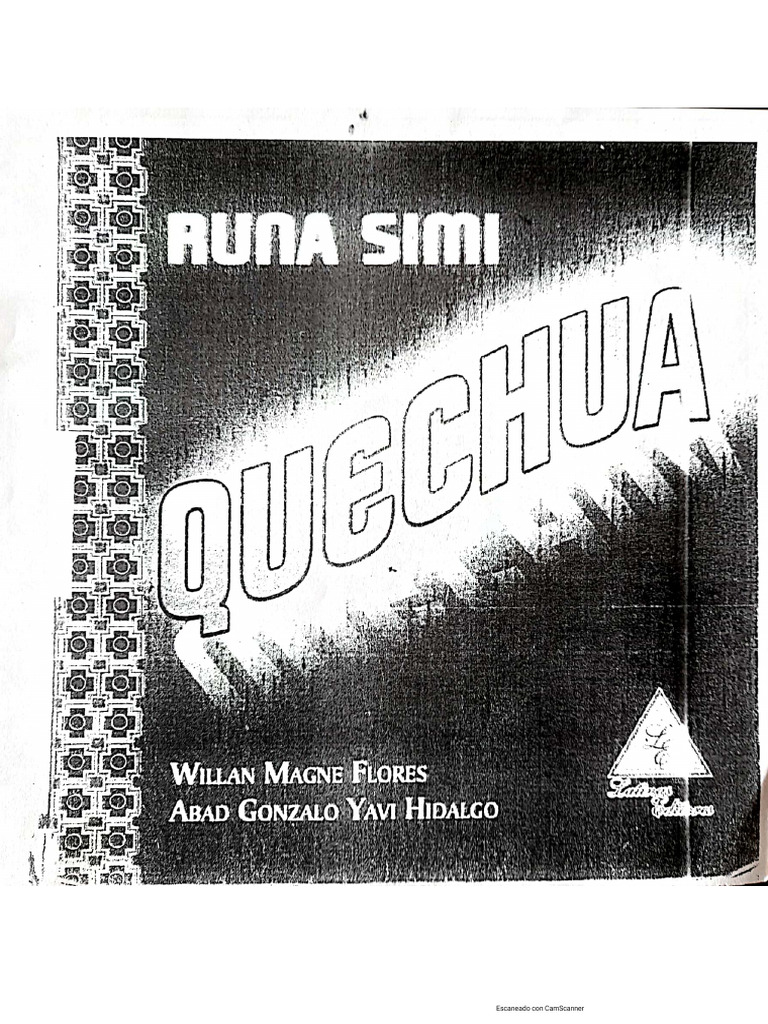 Runa Simi Quechua | PDF