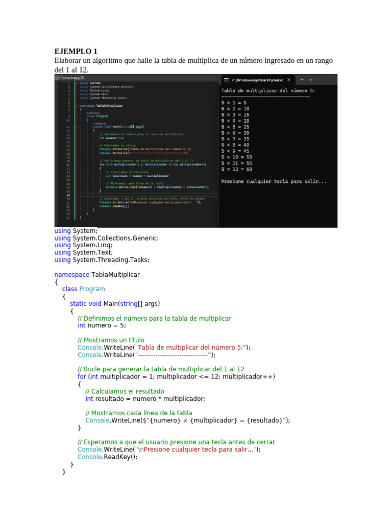 Codes | PDF | Flujo de control | Desarrollo de software