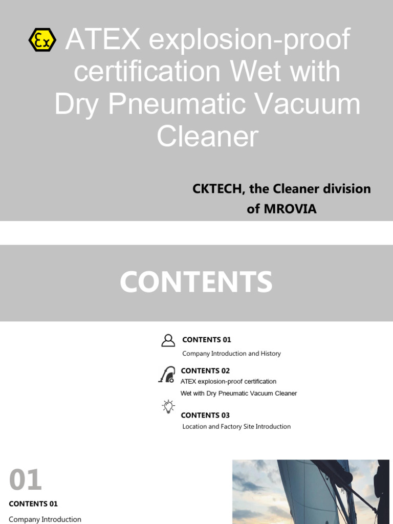 ATEX Certified Pneumatic Vacuum Cleaner | PDF | Vacuum Cleaner ...