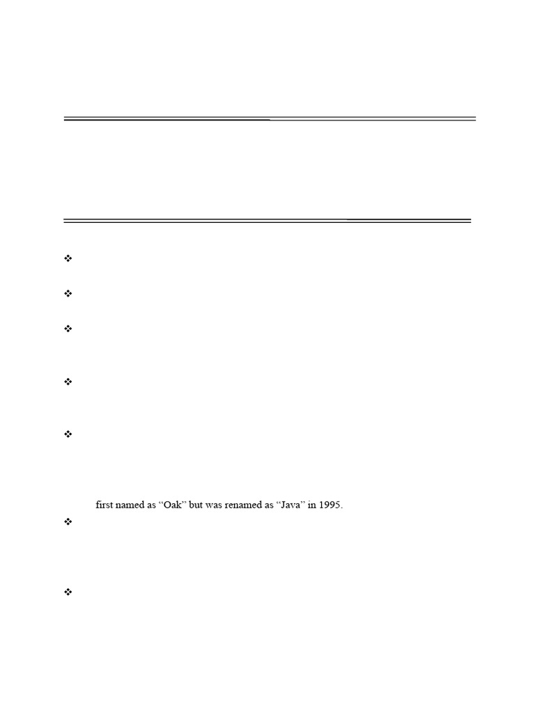 Java and DS - Chapter 1 | PDF | Java (Programming Language) | Java ...