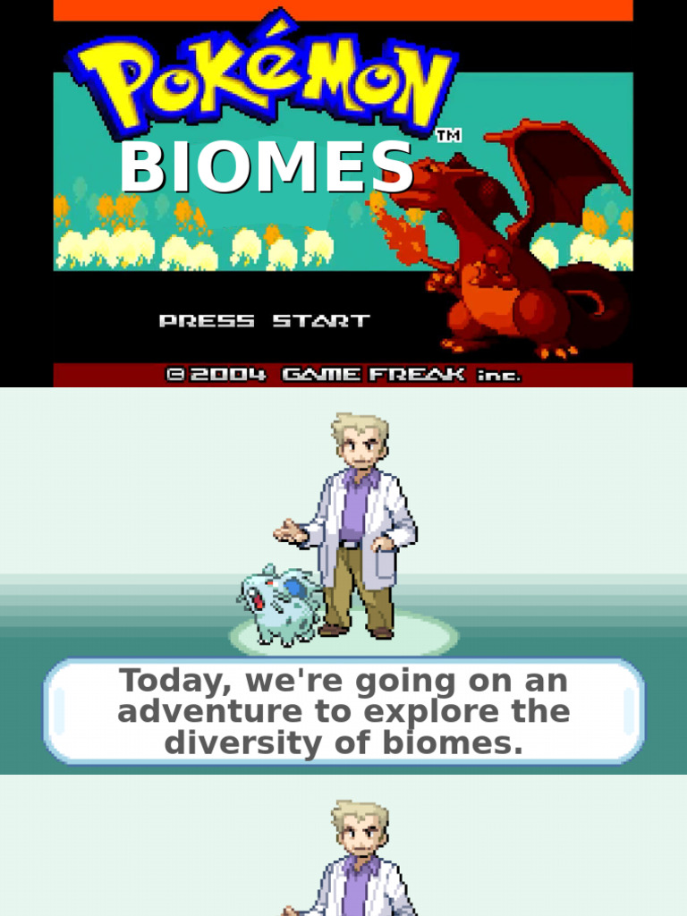 Pokemon PowerPoint Template by @dstoryco | PDF | Grassland | Pinniped