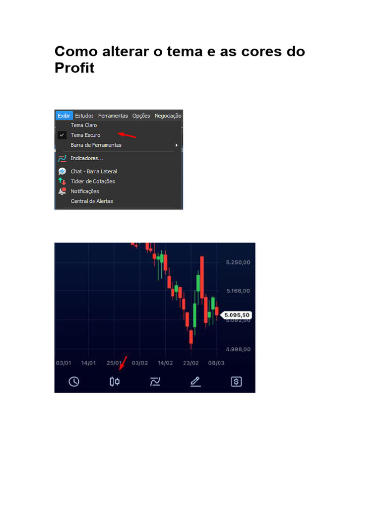 Alterar as Cores Do Profit | PDF