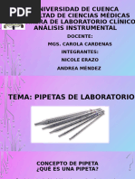 Uso y características de la pipeta de Thoma | PDF