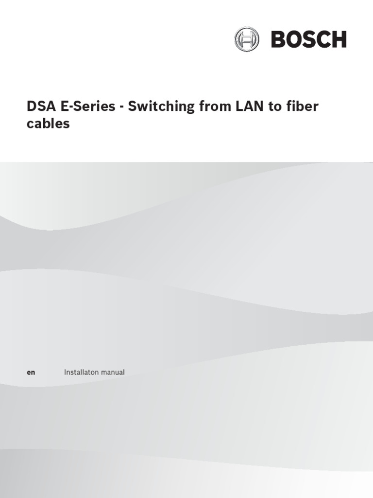 E2800 Fiber Cable Installation Guide | PDF | Ip Address | Local Area ...