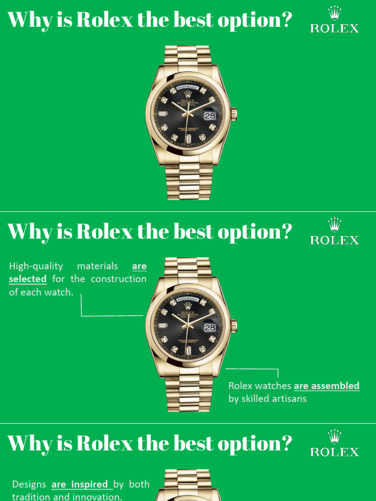 Rolex Example and Extra Work | PDF