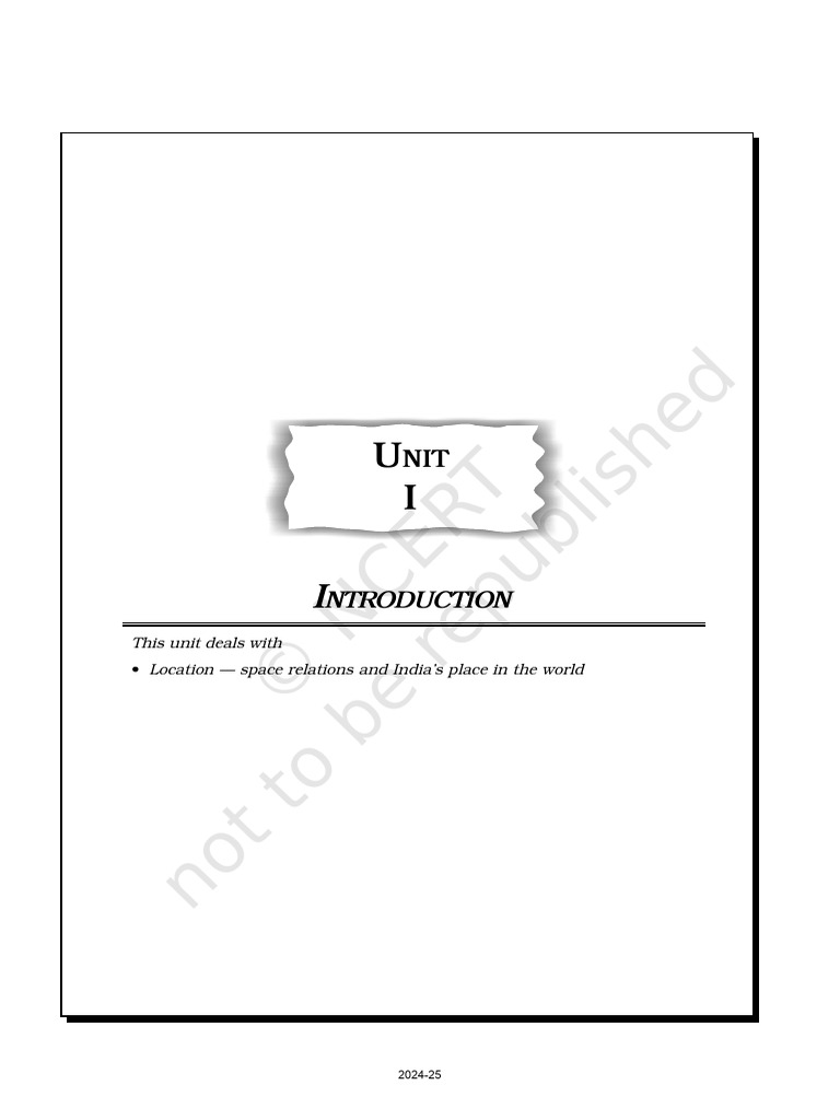 Political Division Ncert | PDF | Indian Subcontinent | Physical Geography