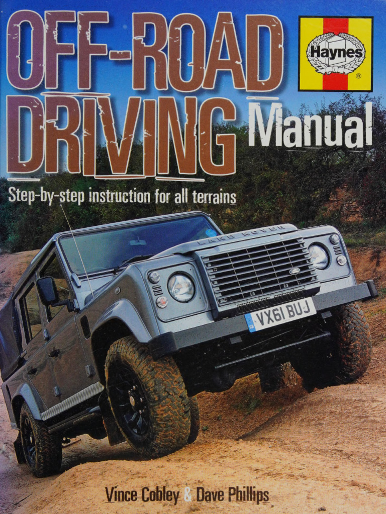 Haynes Off-Road Driving Manual Step-By-Step Instruction For All ...