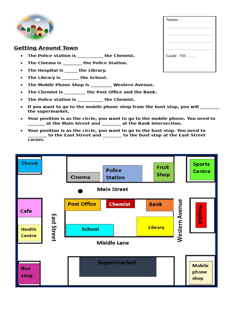 Getting Around Town | PDF