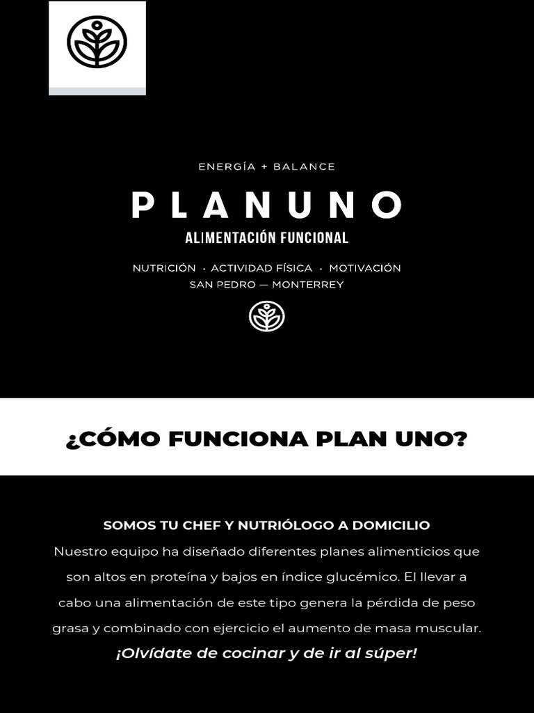 PLAN UNO - ¿Cómo Funciona | PDF