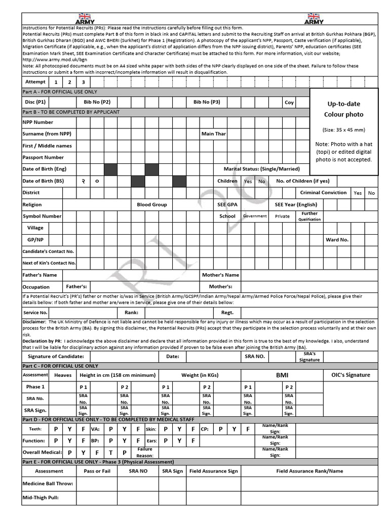 Ri 26 - Registration Form Ba | PDF