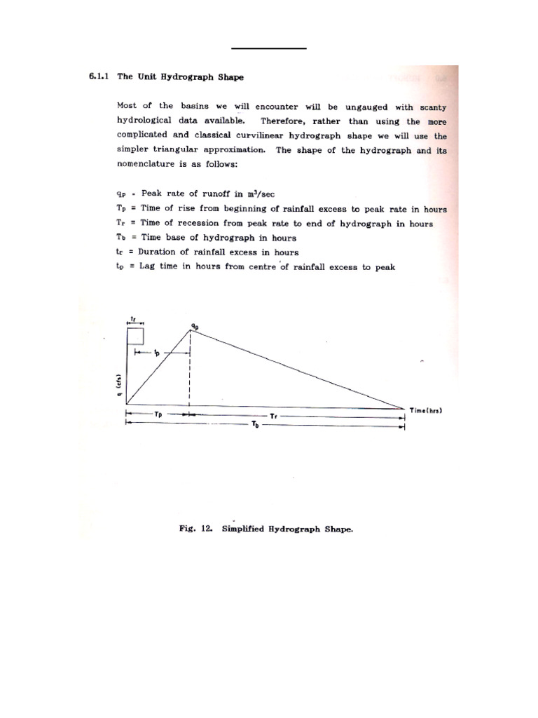 WRE451 - Hydrograph 3 | PDF