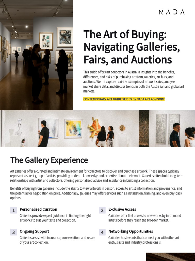 The Art of Buying Navigating Galleries, Fairs, and Auctions | PDF | Auction | Pricing