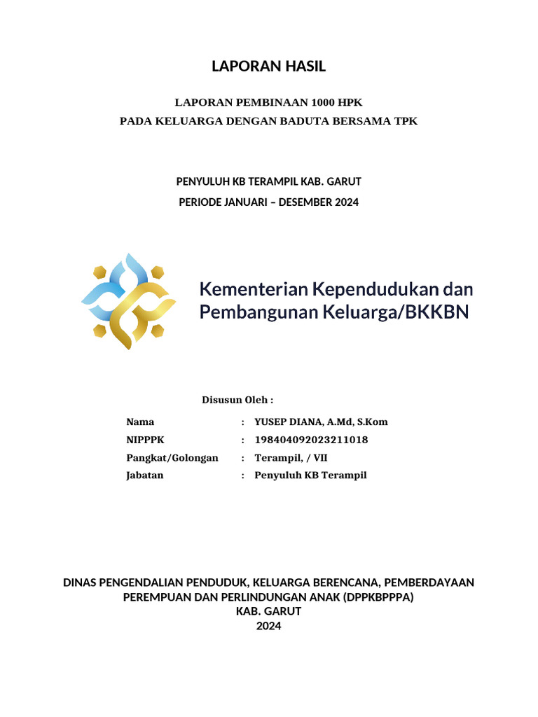 Pembinaan 1000 HPK Pada Baduta | PDF