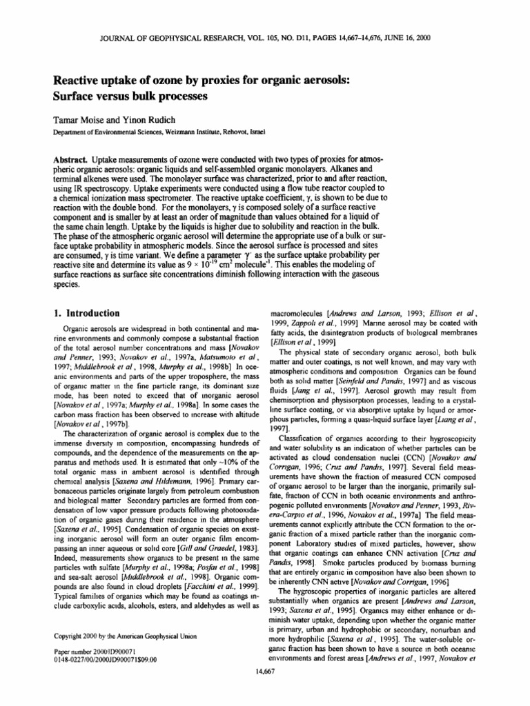 Journal of Geophysical Research Atmospheres - 2000 - Moise - Reactive ...