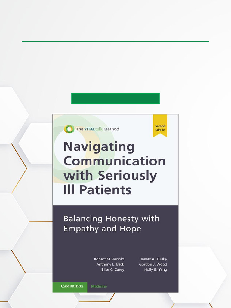 Communication in Serious Illness Care | PDF | Palliative Care | Pediatrics