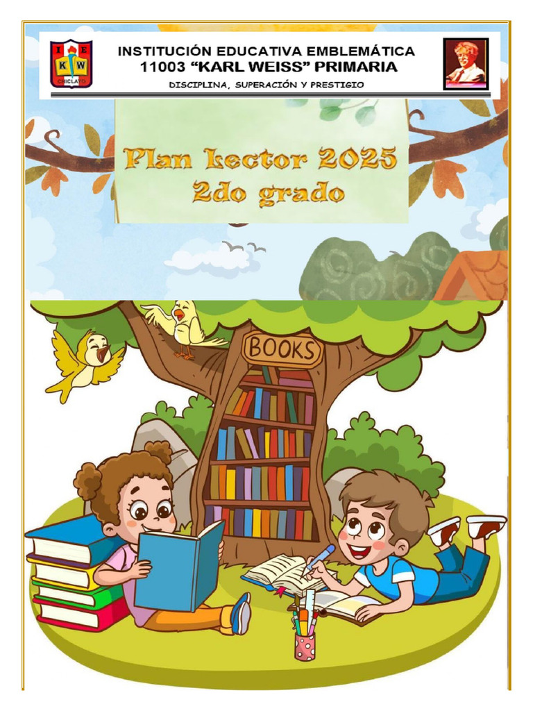 PLAN LECTOR 2do grado 2025 -KW | PDF | Salón de clases