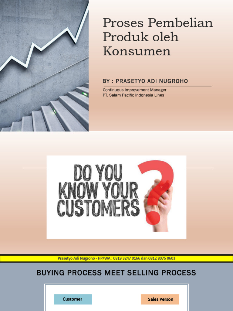 Proses Pembelian Produk oleh Konsumen | PDF