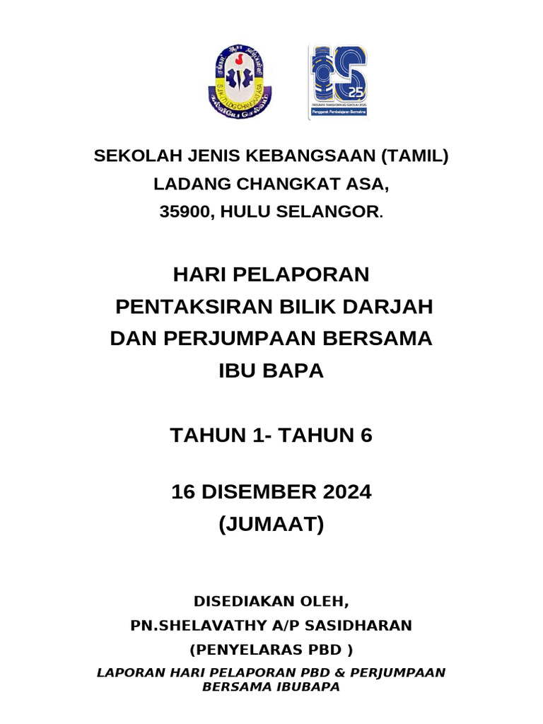 Hari Pelaporan PBD 2024 | PDF