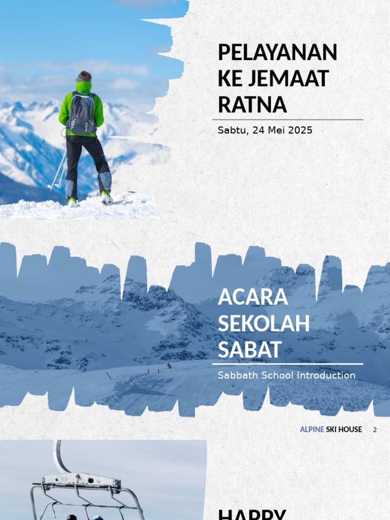 Pelayanan Ke Jemaat Ratna | PDF | Religious Belief And Doctrine