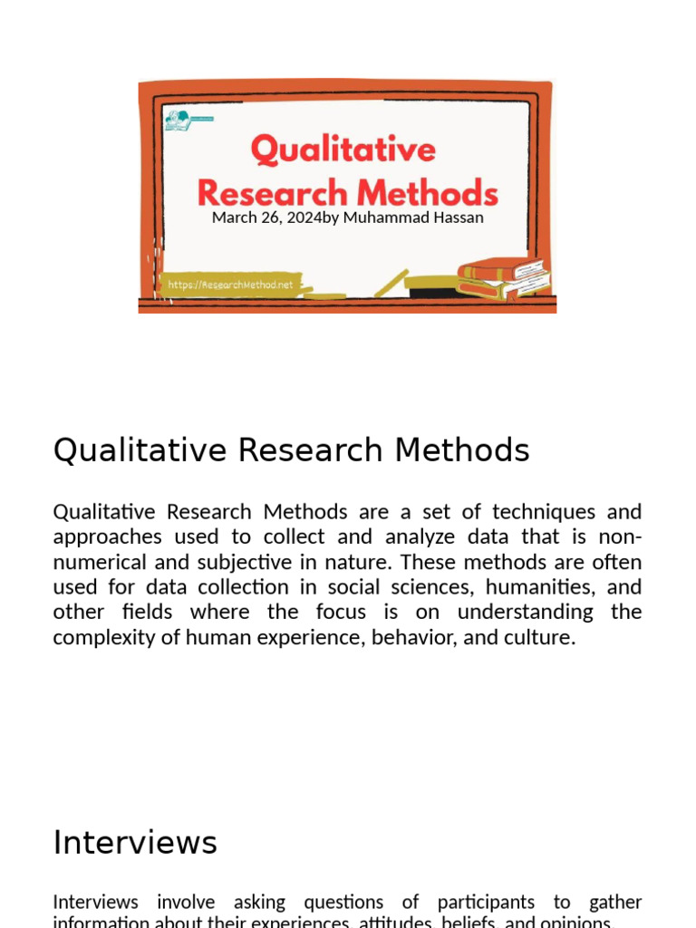 Methodology QuaLITATIVE | PDF | Qualitative Research | Focus Group