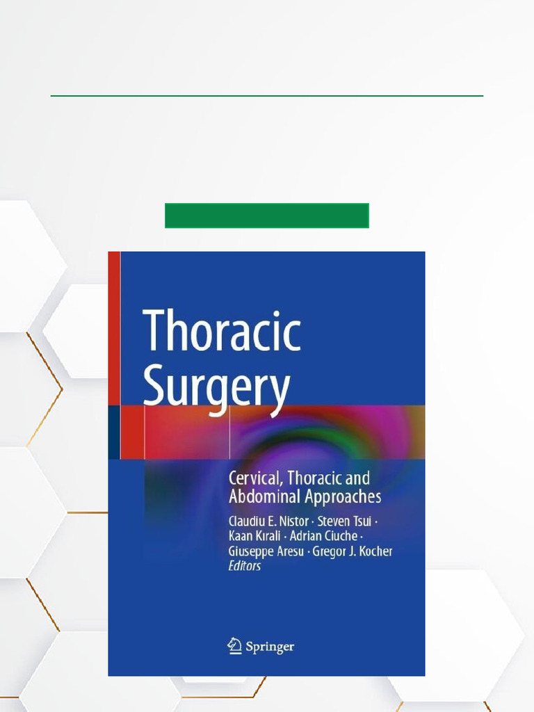 Thoracic Surgery Approaches Guide | PDF | Cardiothoracic Surgery | Surgery