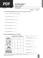 2017 KS1 English SPAG Test Mark Schemes | PDF | Question | Letter Case