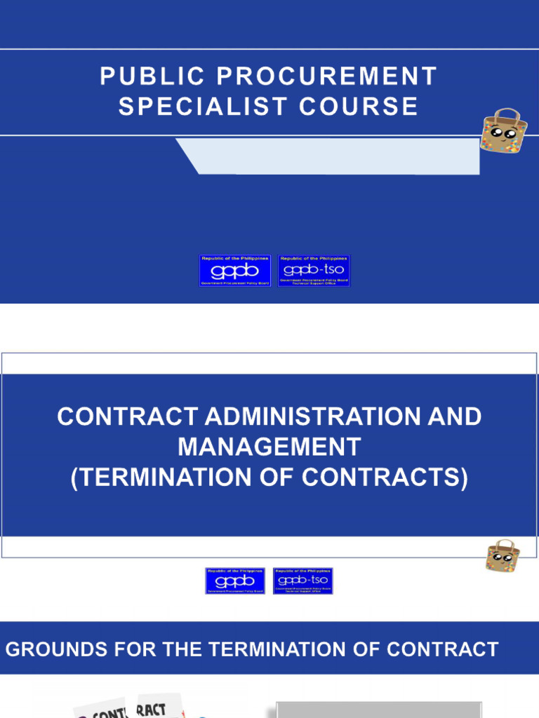 Grounds for Contract Termination in PH | PDF | Business Law | Private Law