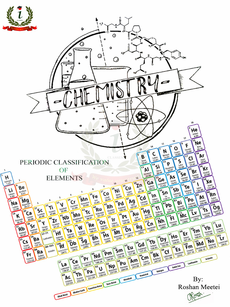 Periodic Classification of Elements | PDF | Periodic Table | Valence ...