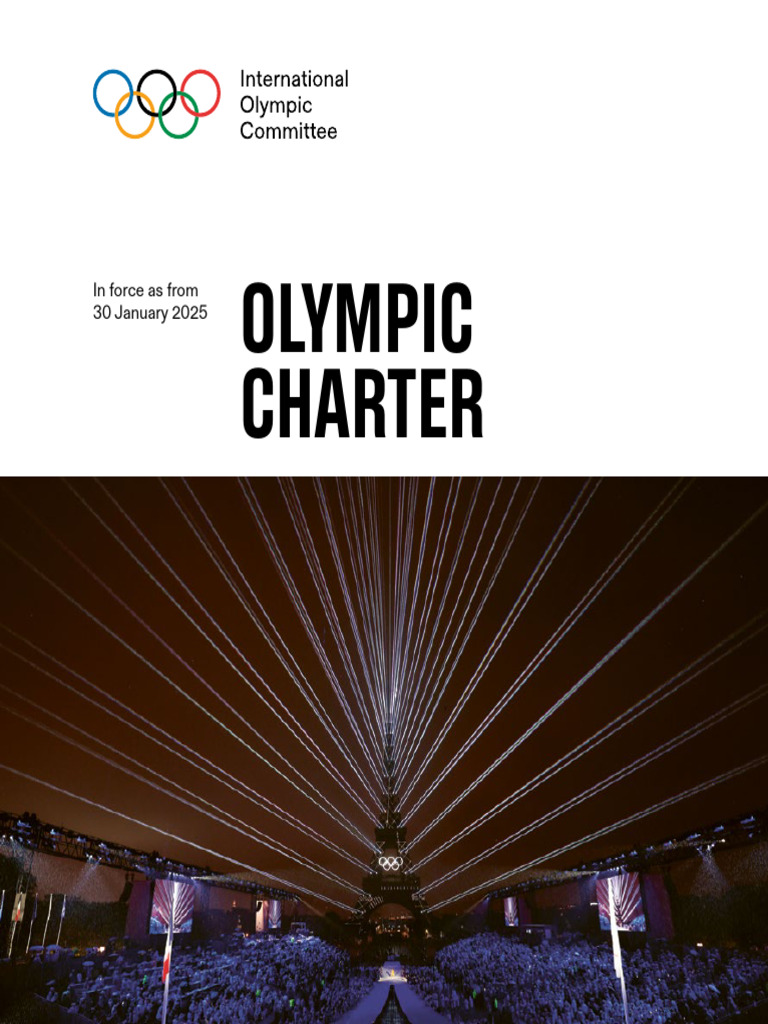 En Olympic Charter | PDF | Olympic Games | Sports