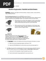 Beaks_of_Finches_Lab_Practice (2) | PDF | Ecological Niche | Birds