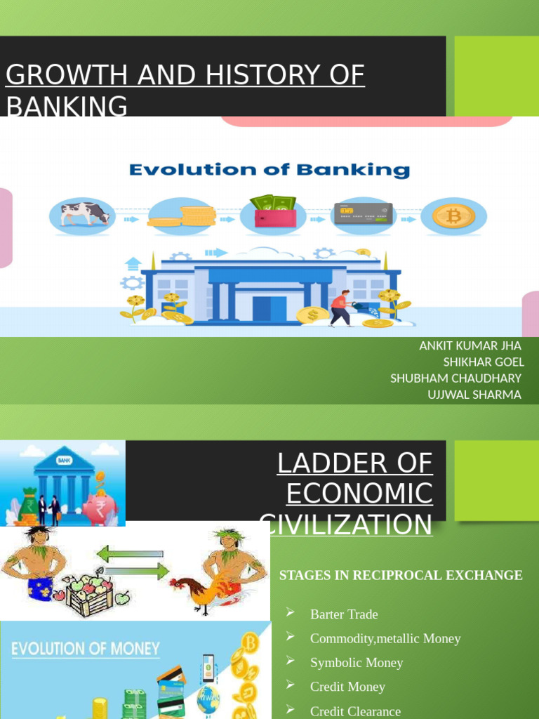 Growth and History of Banking | PDF | Banks | Money