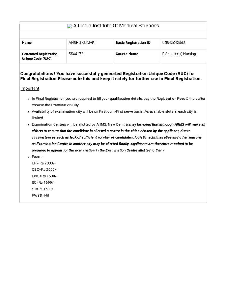 BSC Nursing | PDF