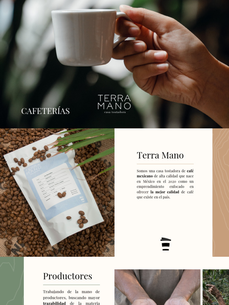 Terra e Mano 2021 Nuevas Cafeterías | PDF | café | Bebida