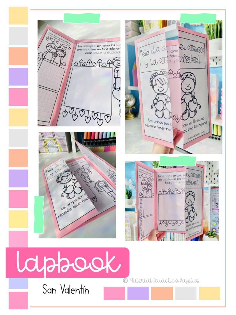 Lapbook San Valentin 2 6 3 PDF Free | PDF